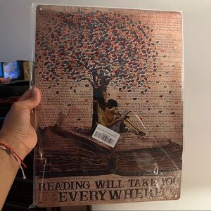 Wall Decor | Large Metal Sign Reading Will Take You Everywhere Love ...